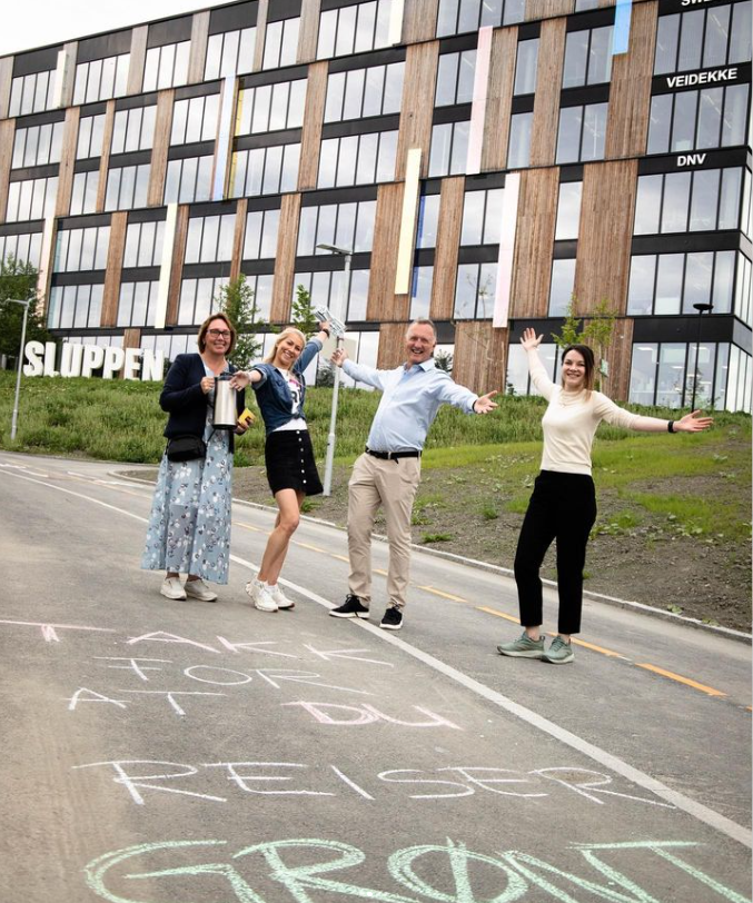 Ny bussholdeplass på Sluppen - 2023 - Nyheter - Sluppen